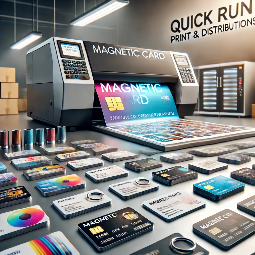 Magnetic Card Printing by Quick Run Print & Distributions